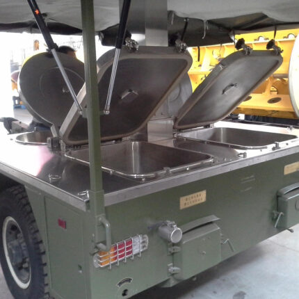 XC-150 Food cooking trailer Army Mobile Kitchen Trailer for 150 persons ...
